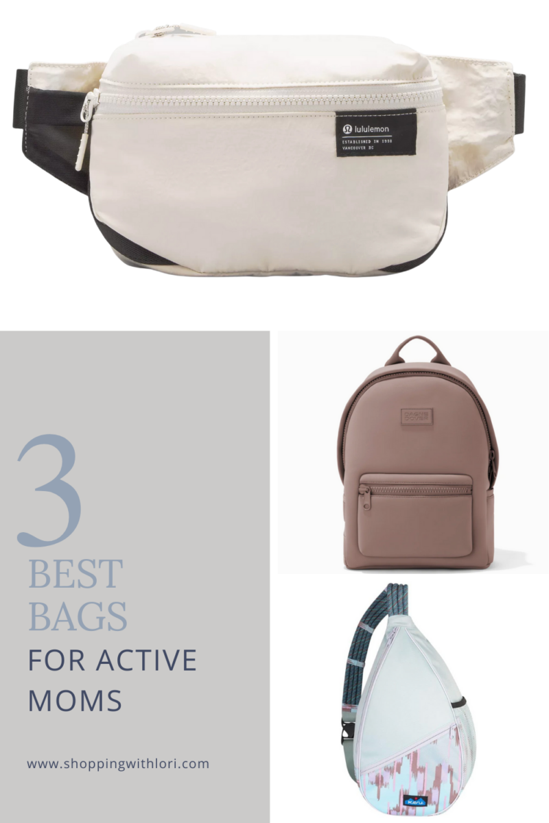 The Three Best Go-To Bag Styles For Active Moms - Shopping With Lori