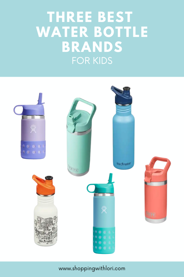 Three Best Water Bottle Brands for Kids - Shopping With Lori